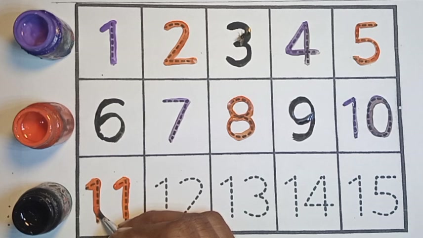 12345 numbers, Counting, numbers, 1 to | Study Centre (@study.centre)