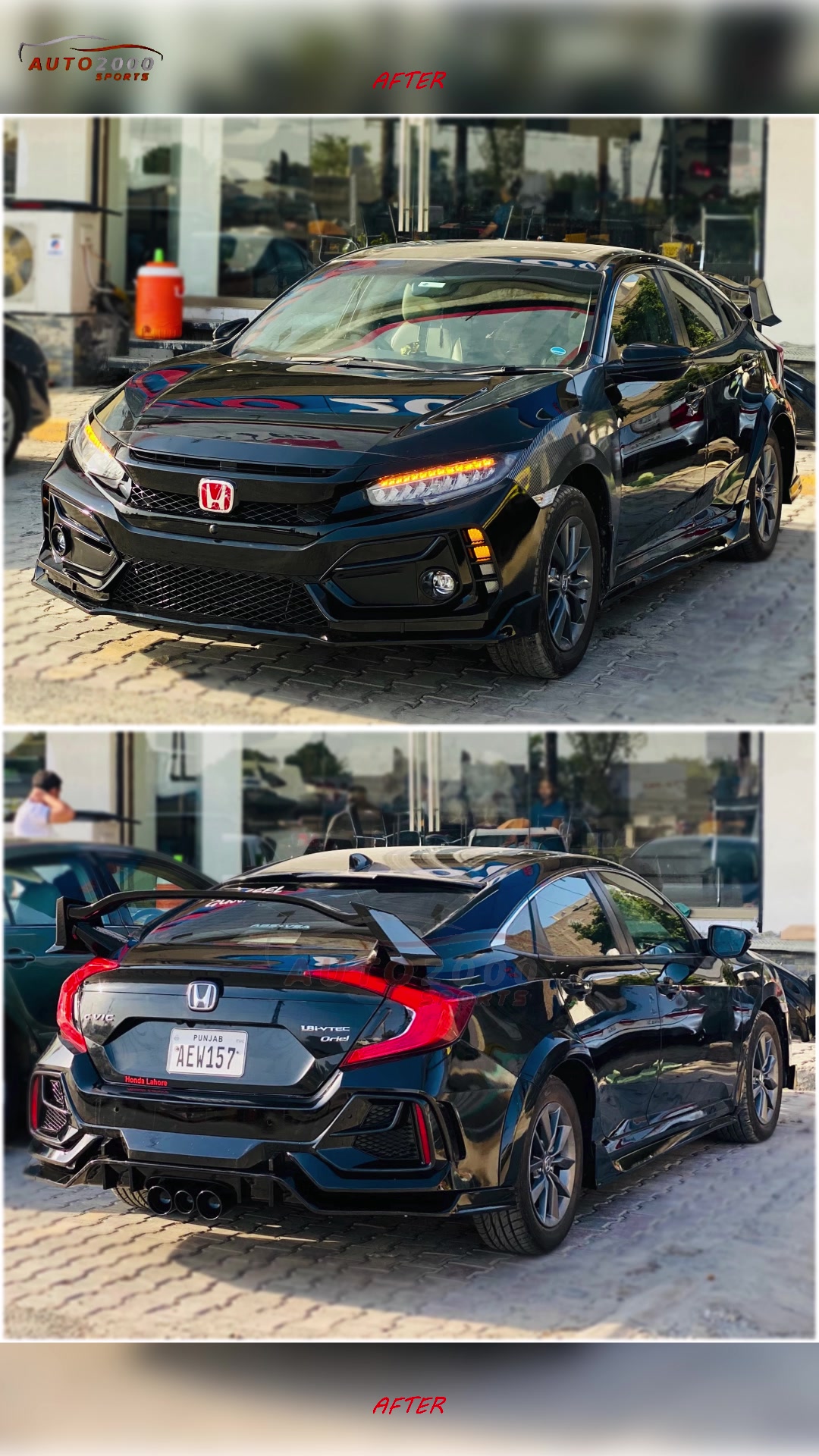 Civic 2020 Type R Version 2 Body kit | Auto2000Sports (@auto2000sports4)