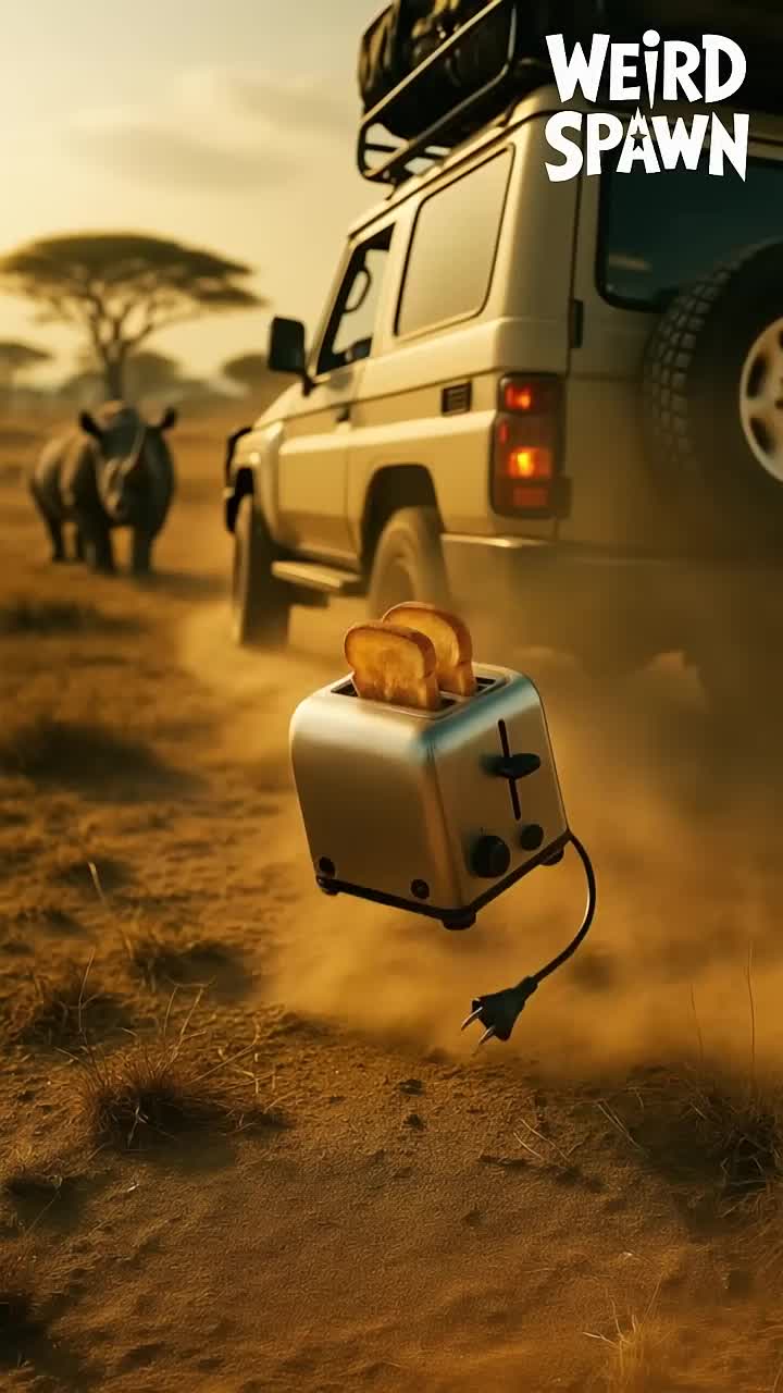 How a Rhino Became a Toaster! | Italian | Italian Brainrot (@mrdilshod)