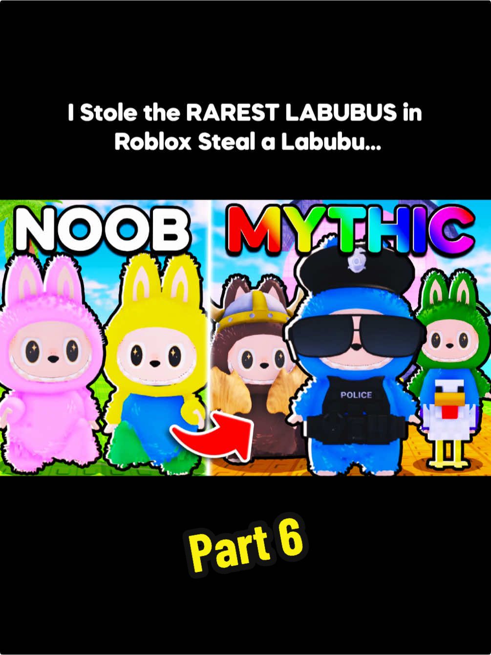 I Stole the RAREST LABUBUS in Roblox | defaultplays (@defaultplays)