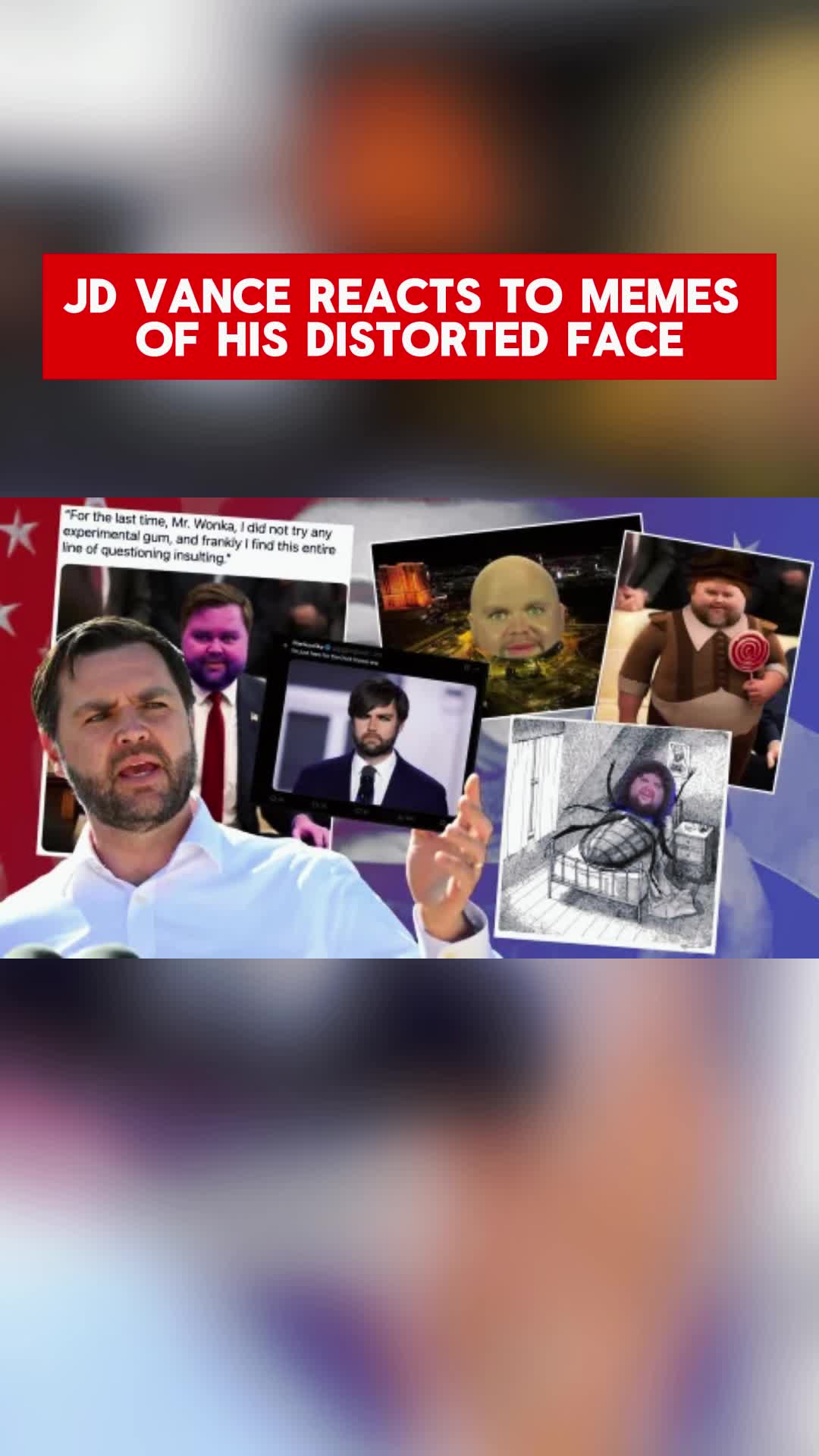 JD Vance reacts to memes of his | egjcd (@egjcd)