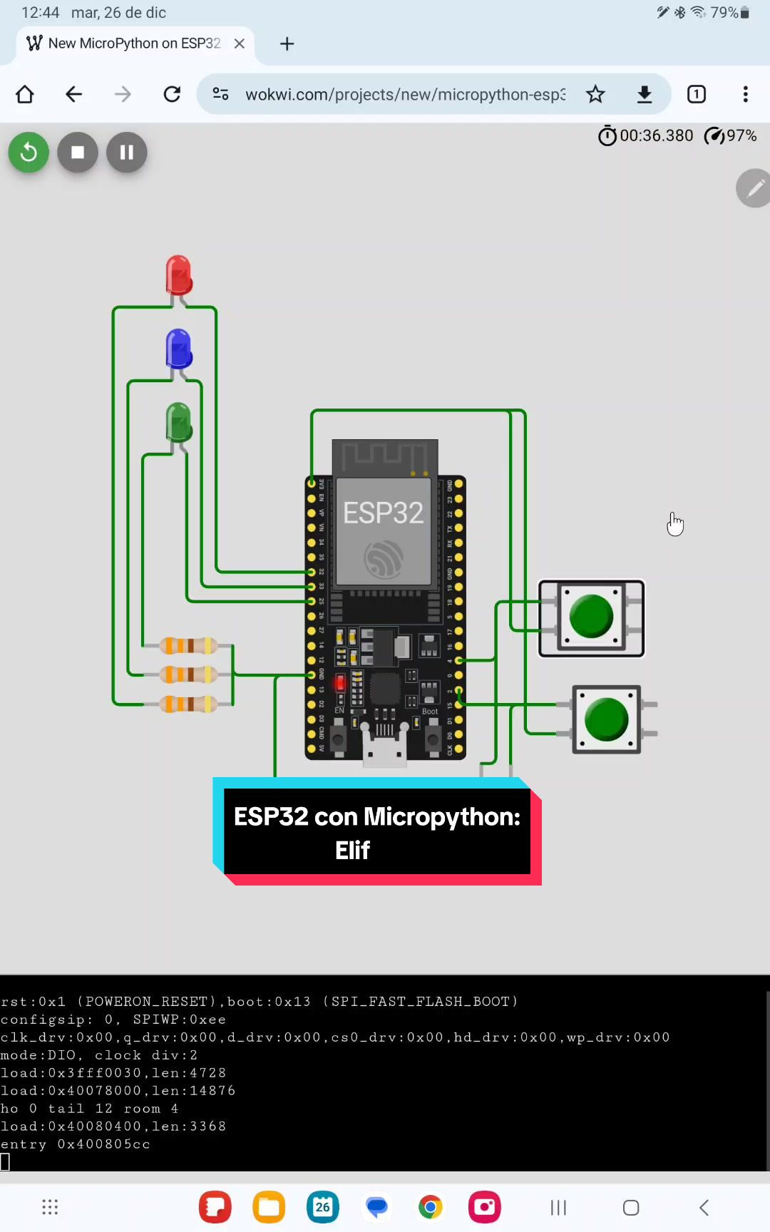 ESP32 con Micropython desde cero | Electrónica forever (ing.rmhg) (@electronicaforever)