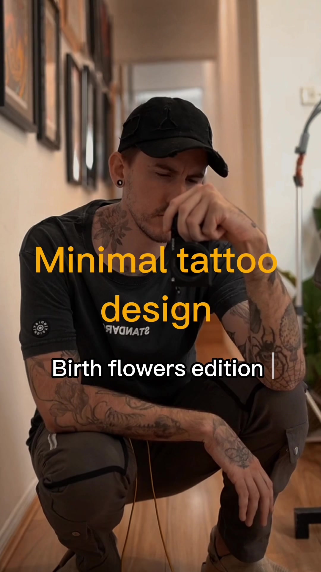 Birth flower tattoo design | Travis (@swink.inc)