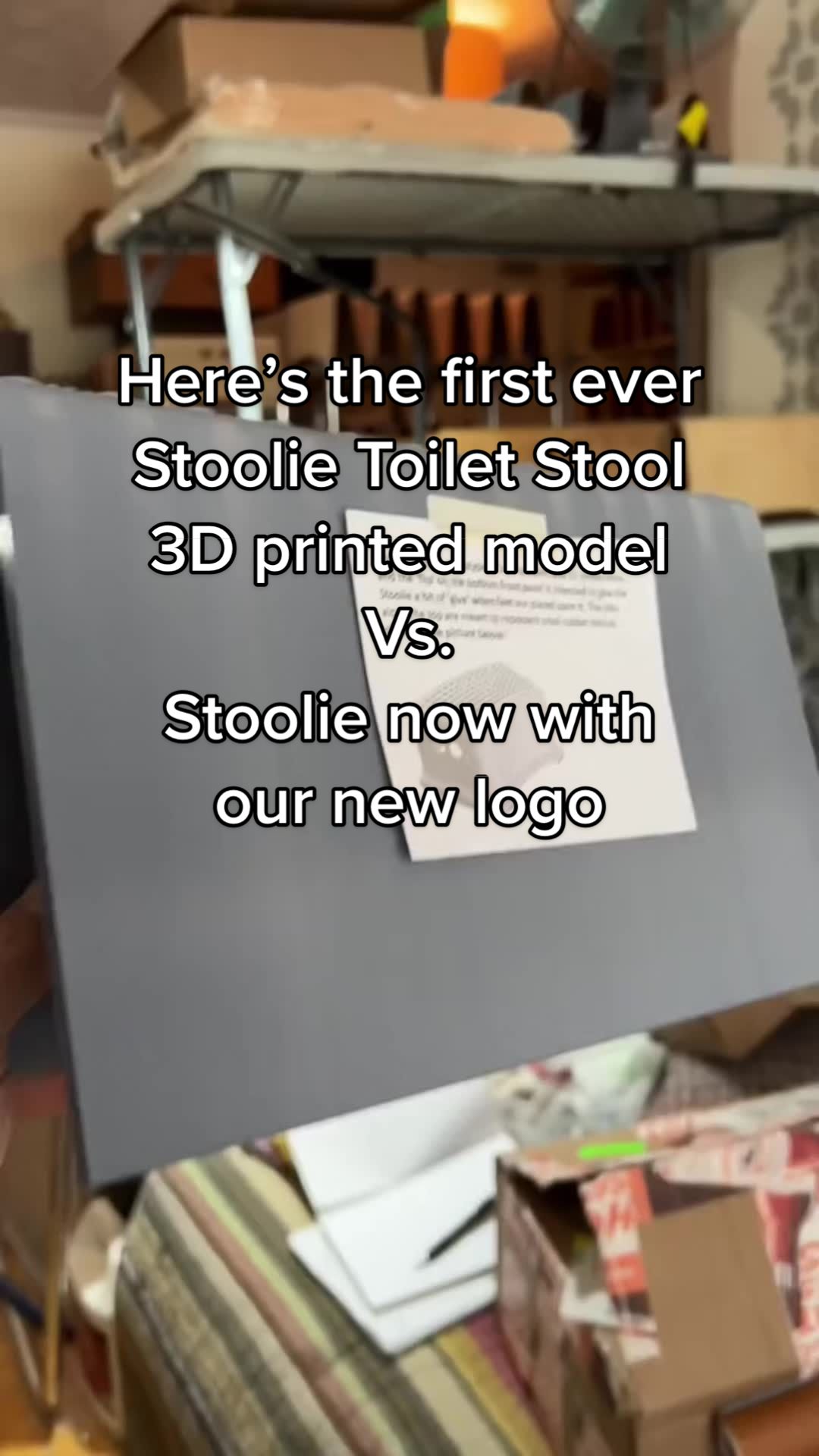 Here’s the first ever 3D printed model | Stoolie Toilet Stools ...