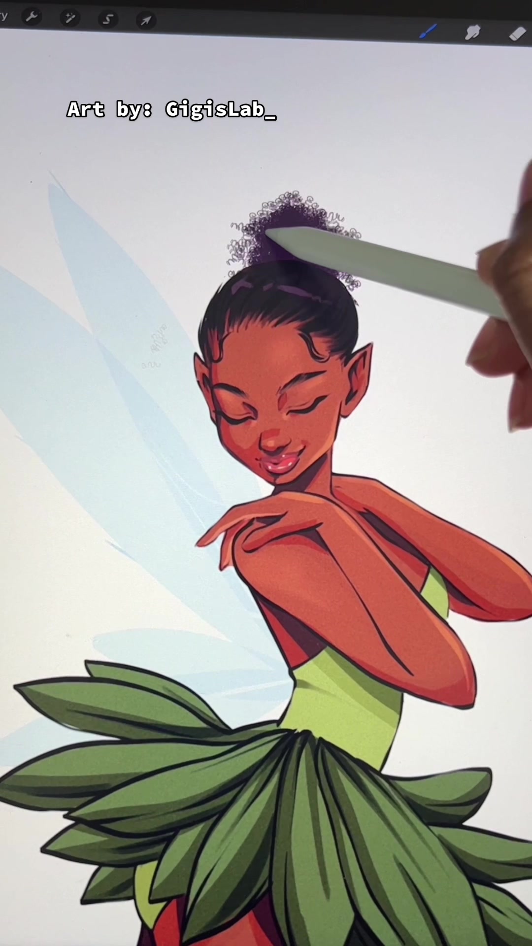 GigisLab_ uses our curl brushes for | Vegalia (@byvegalia)