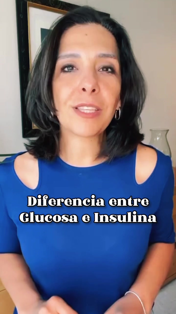 Diferencia entre glucosa e insulina La | nydia.beltran_ (@nydiabeltran_)