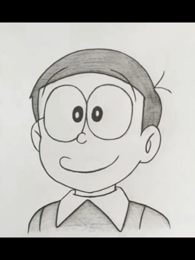 How to Draw Nobita from Doraemon || | Sketch&Arts (@sketcharts7)