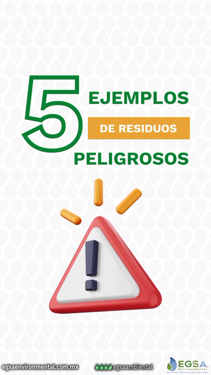 ¡Protege tu entorno! Conoce los 5 | EGSA Environmental (@egsaenvironmental)
