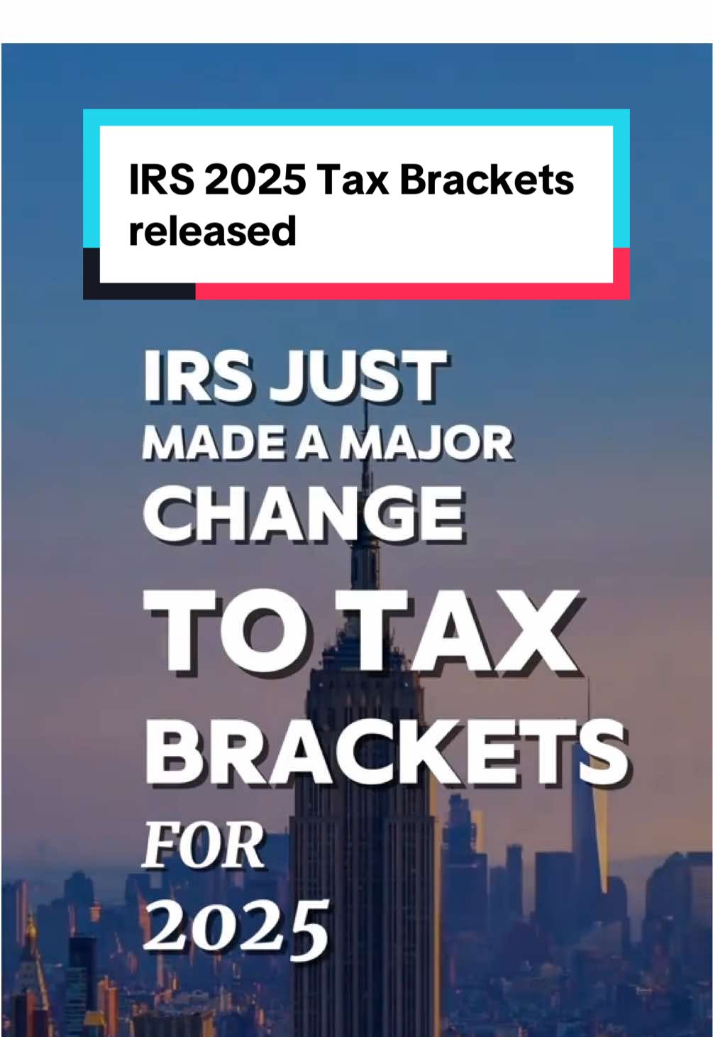 #IRS released new tax brackets for | blueprint.uae (@blueprint.uae)