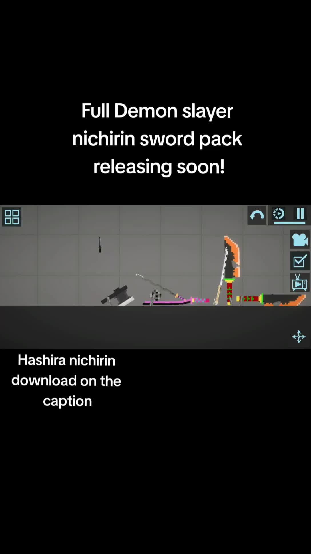 Hashira nichirin: | MelonMods (@melonmodz)