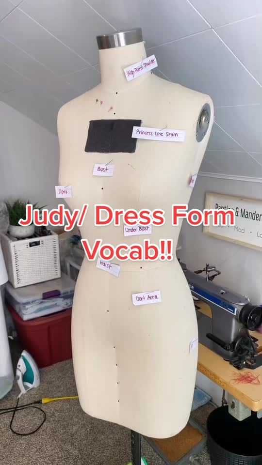 Judy/ Dress Form Vocabulary!! 👗👗 Let’s | Alanna Marques (@alannaklatt)