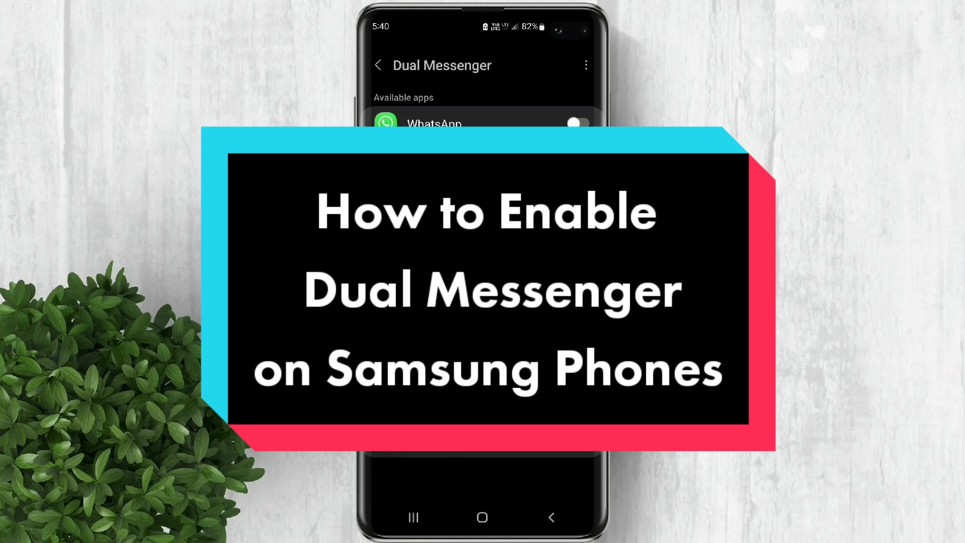 How to set up Dual Messenger on Samsung | Filmoments (@filmomentsofficial)