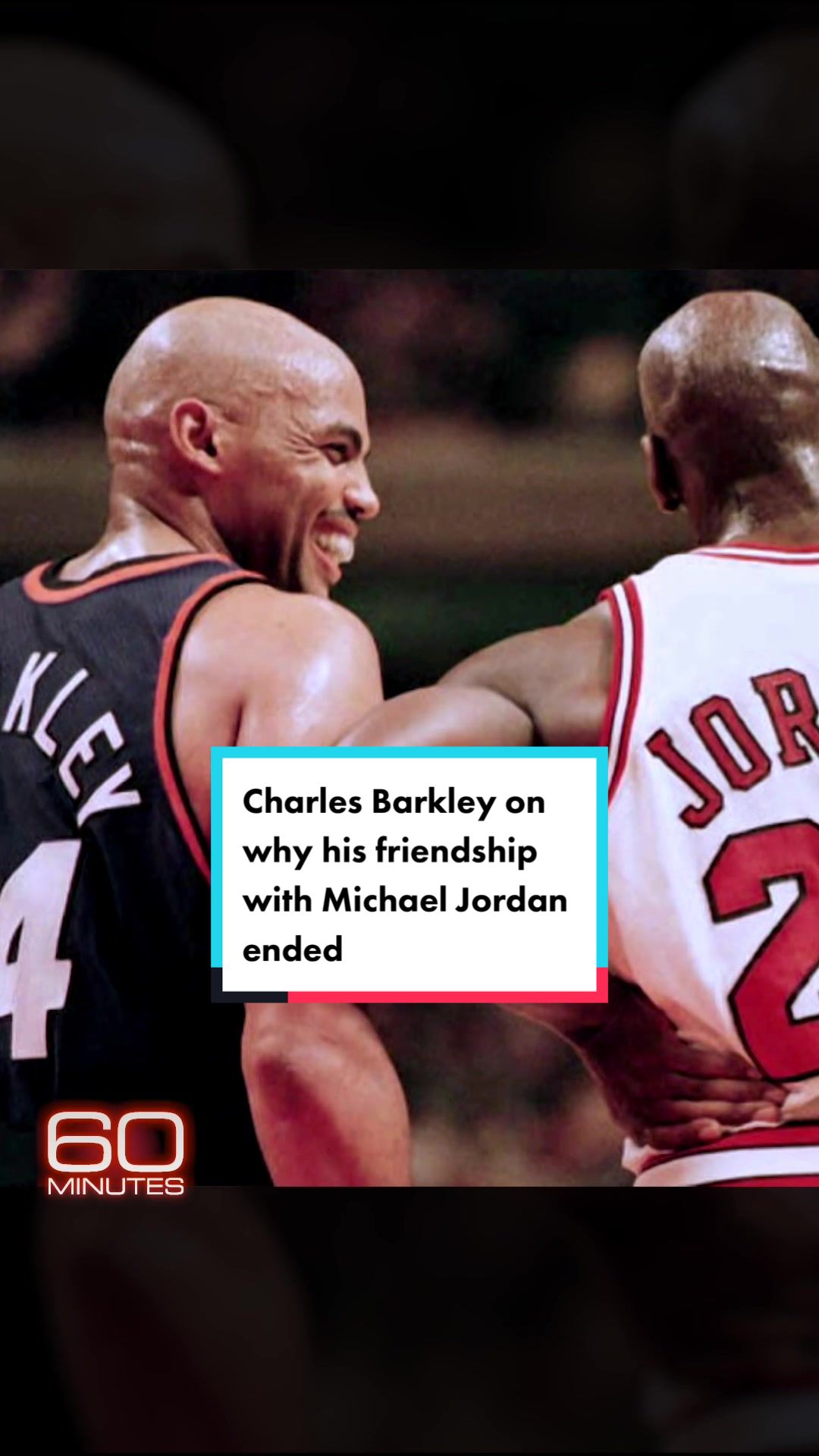Michael Jordan and Charles Barkley were | 60 Minutes (@60minutes)