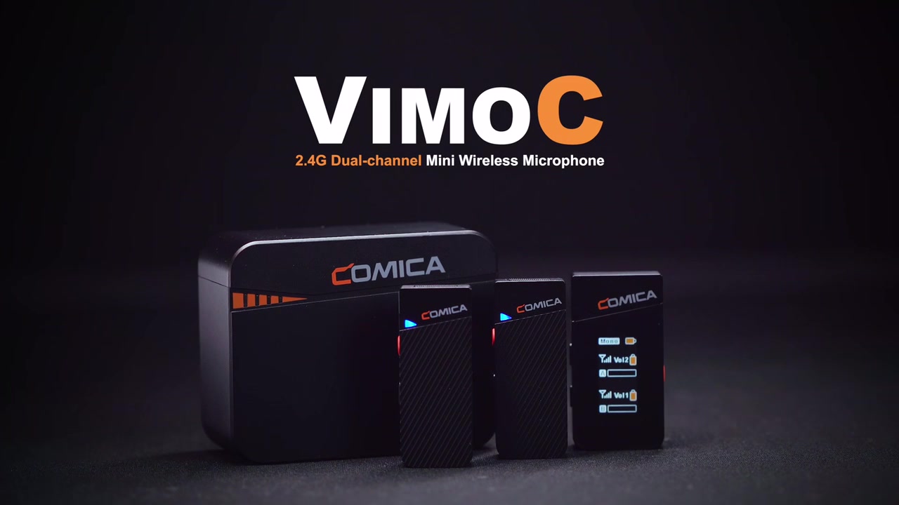 Introducing Comica Vimo C 2.4G Dual | Comica Audio (@comica_audio)