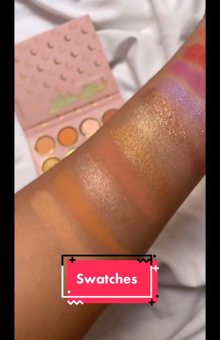 Swatches da paletinha da Sailor Moon | Akemi Inoue (@akemi_inoue)