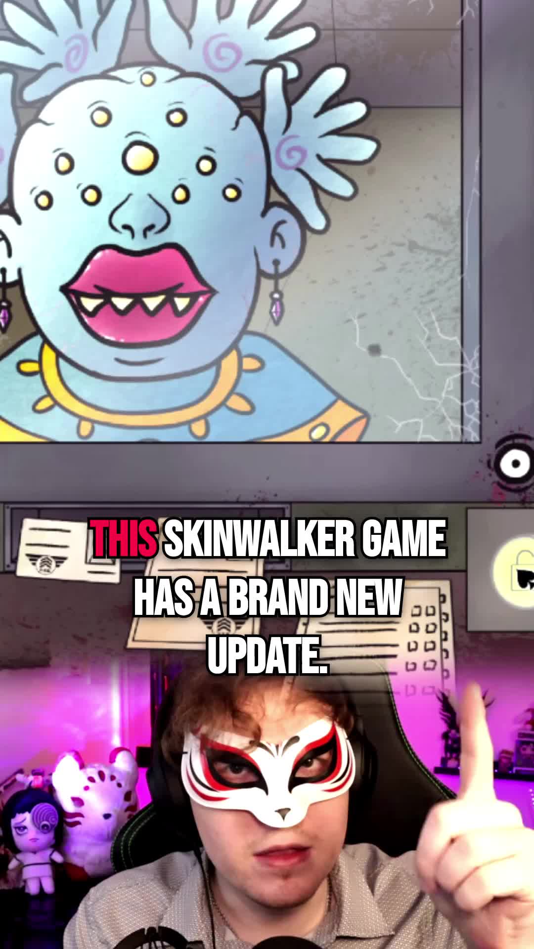 This skinwalker game has an update | MOXSEE (@moxseefox)
