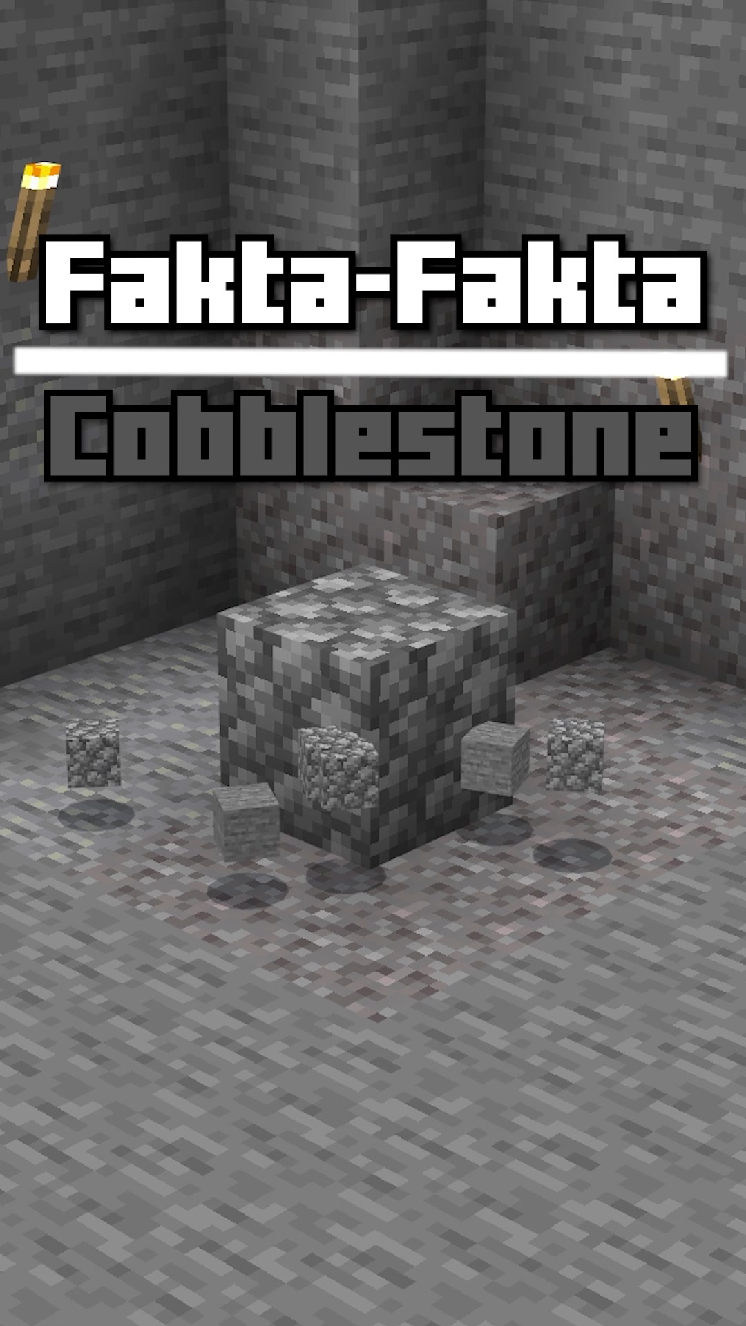 Fakta Fakta Cobblestone! Block Tertua | MineDezze (@minedezee)