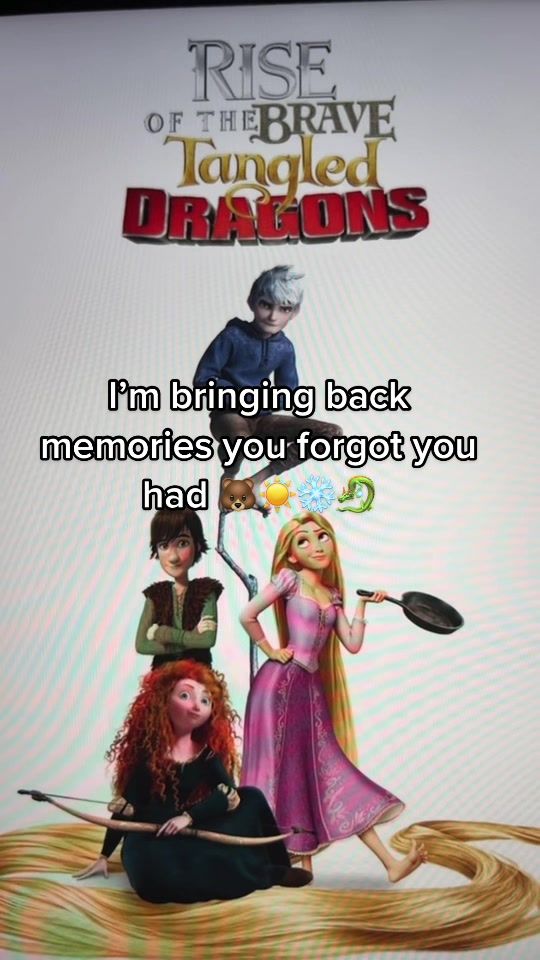 Rise of the brave tangled dragons HTTYD | 🕷march🕷 (@march.doodles.alot)