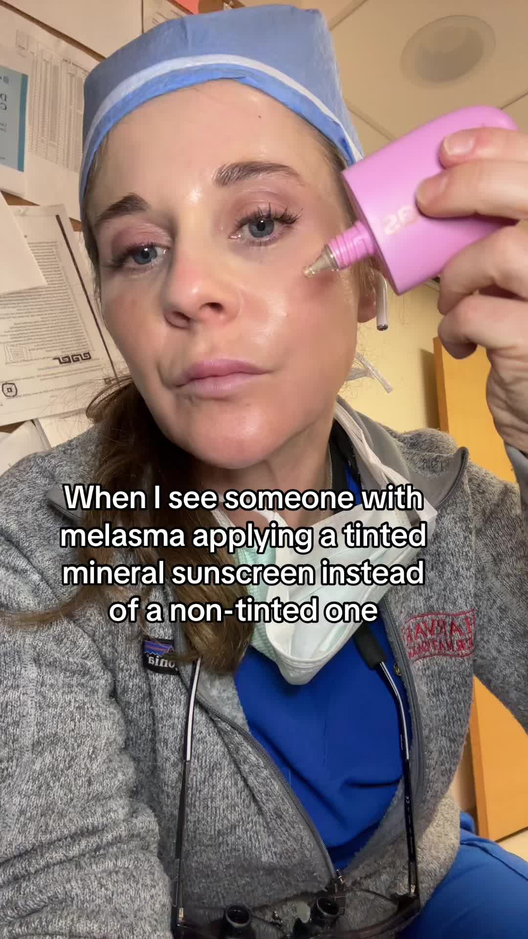 Melasma, brown spots on the cheeks | Dr. Abby / Dermatologist (@drabby6)