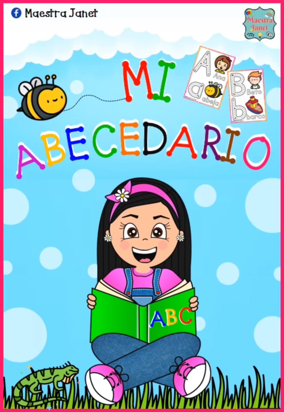 "Mi abecedario" un libro para | Maestra Janet (@maestrajanet3)
