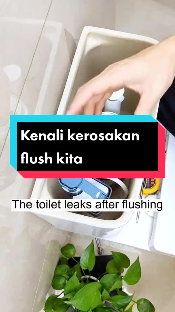 Kenali kerosakan flush korang kat sini | nurIIQAh🦋 (@nuriiqah)