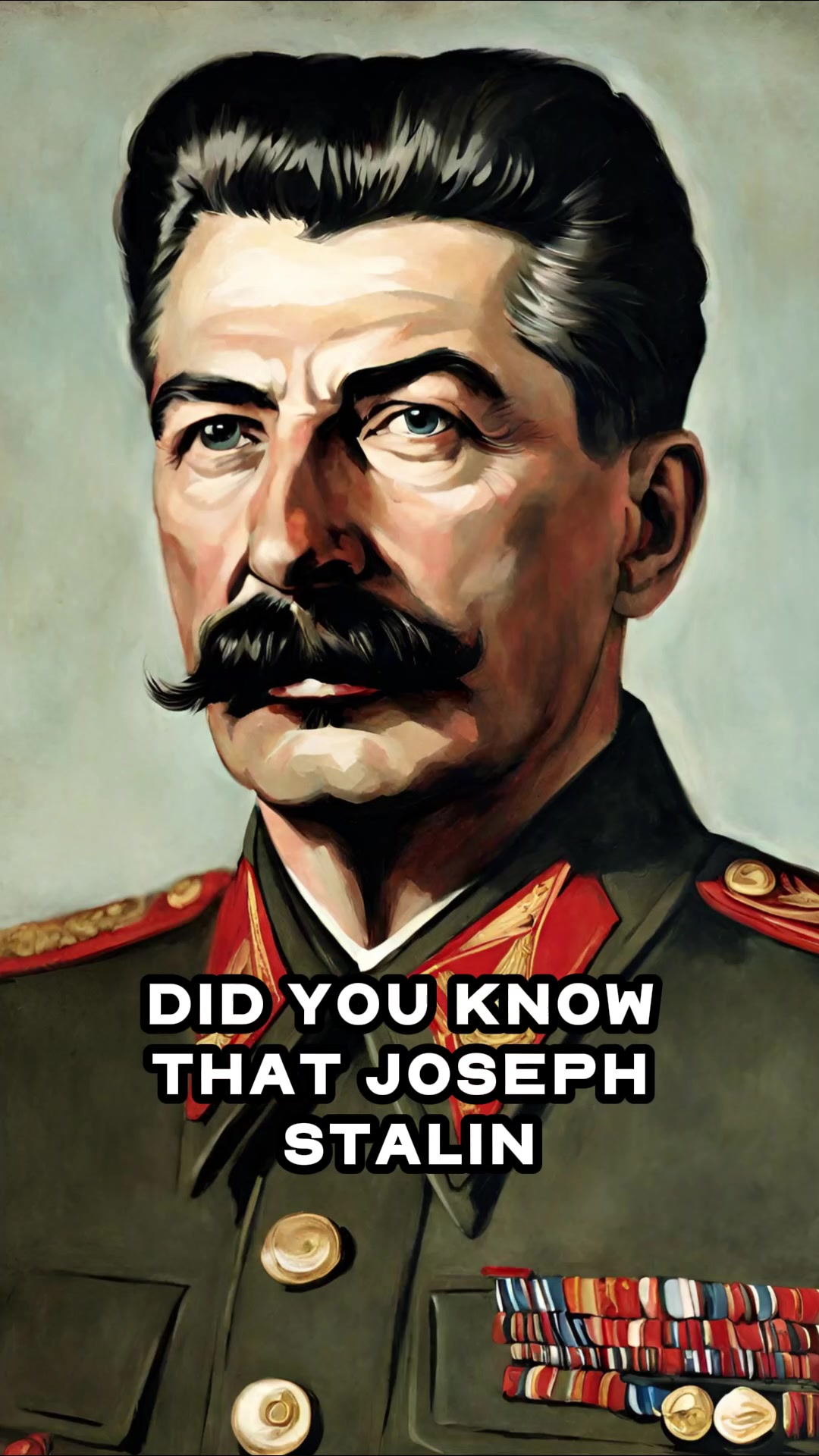 Did you know that Joseph Stalin, the | AI History 1773 (@ai.history1773)