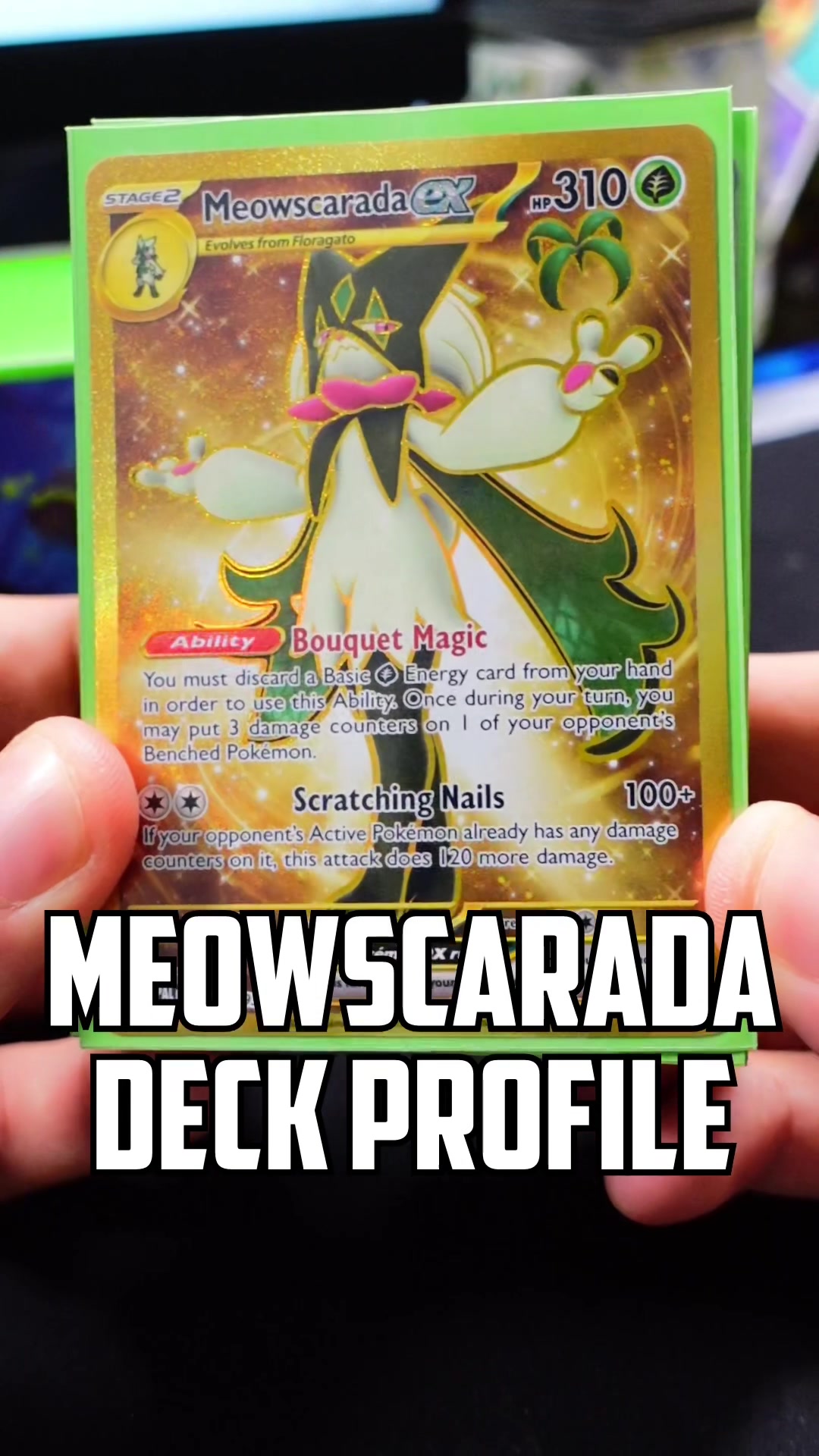 Meowscarda ex Deck Profile for the | SneakerTalk TCG (@sneakertalktcg)