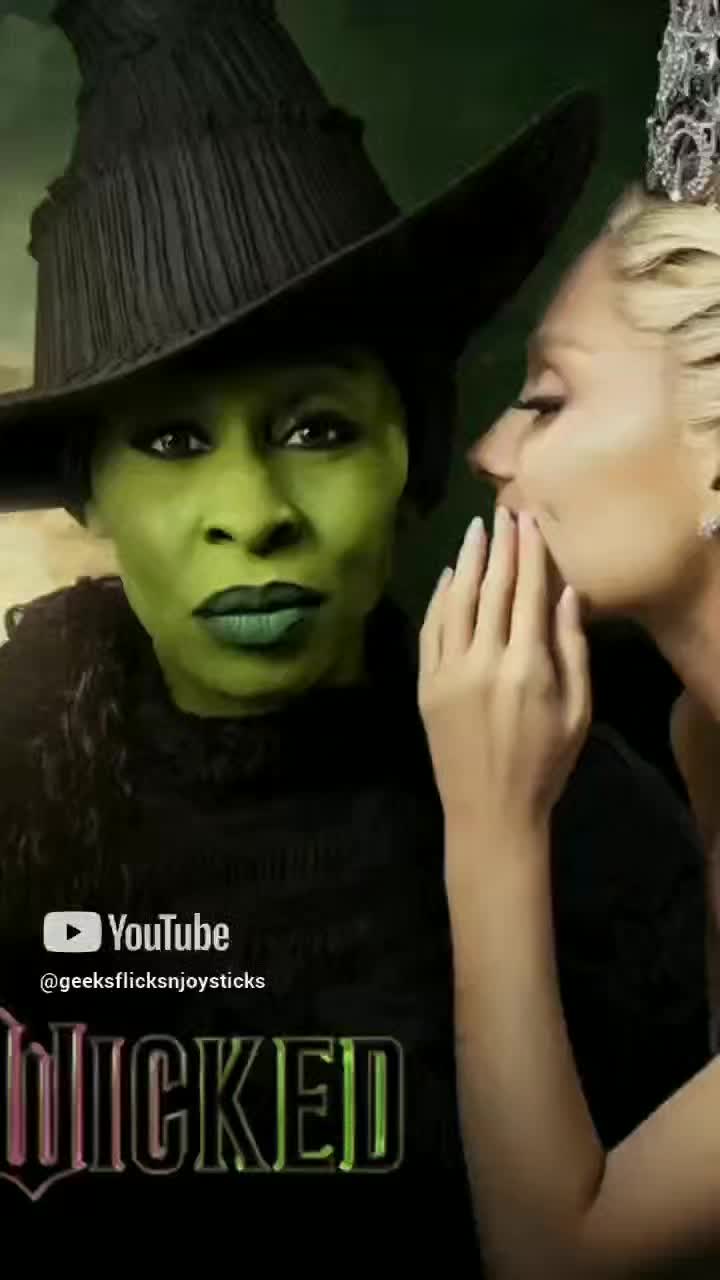 ARIANA GRANDE AS GLINDA | Wicked Movie | Geeks Flicks N Joysticks ...