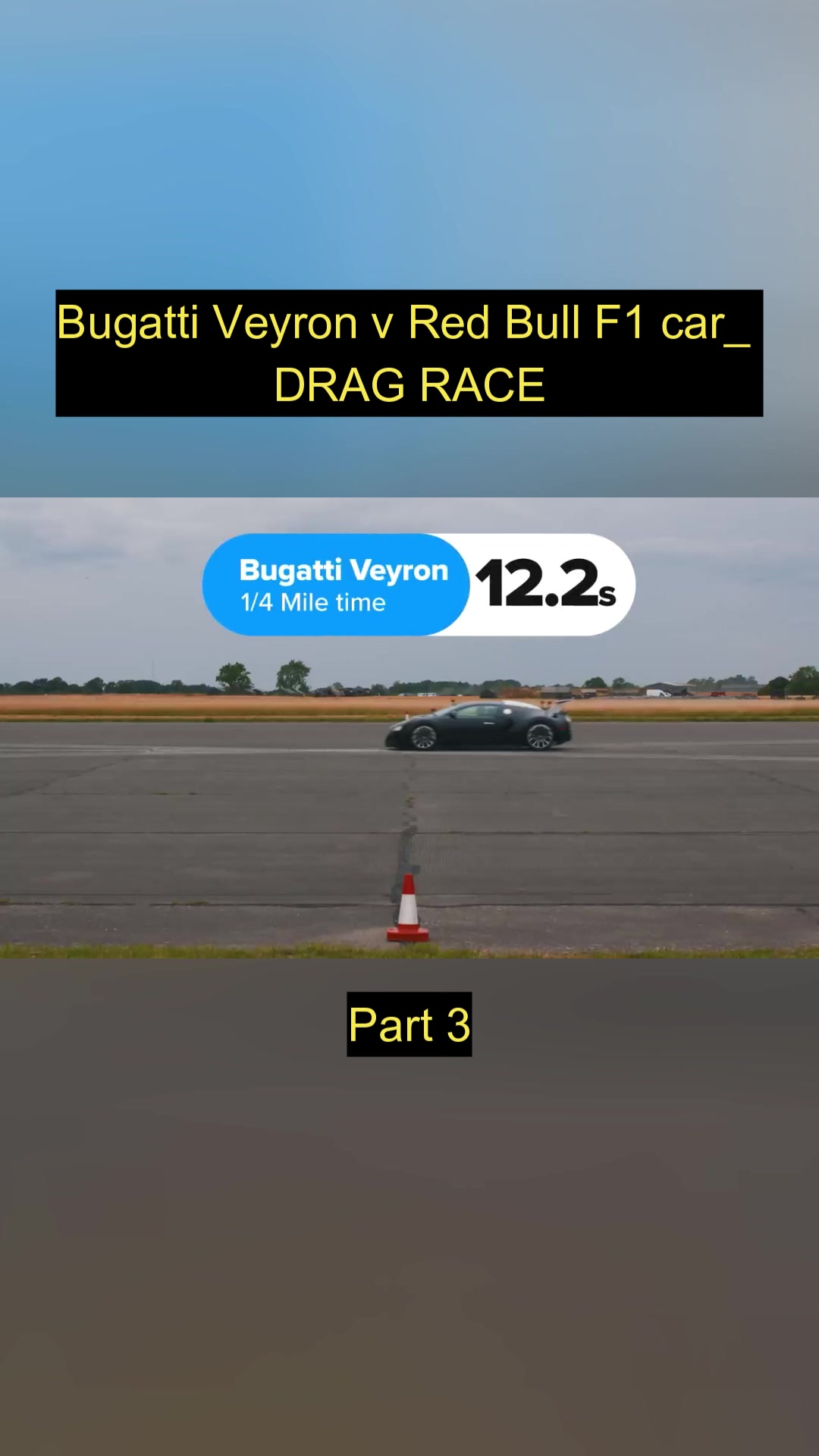 Bugatti Veyron v Red Bull F1 car_ DRAG | CarWow (@process.x01)