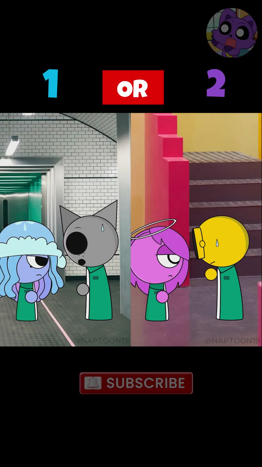 Sprunki Power of Makeup Animation Pack | NAPTOON (@naptoon19.official)