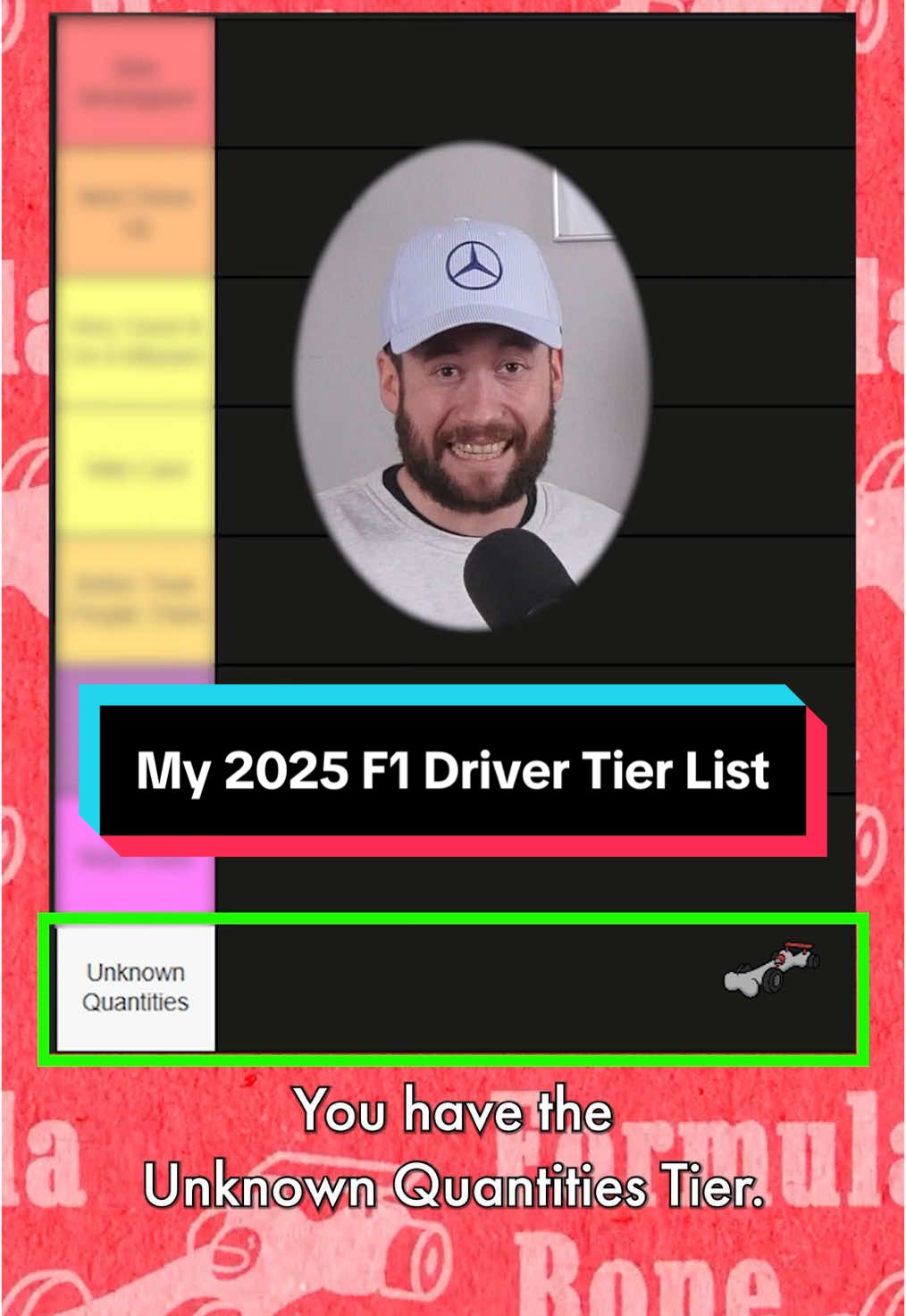 Presenting my 2025 F1 driver tier list | Formula Bone (@formulabone)
