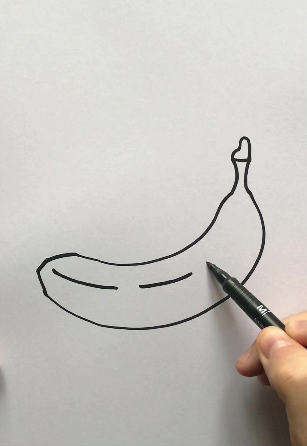 How To Draw A Banana. How to draw a | Easy drawing for everyone ...
