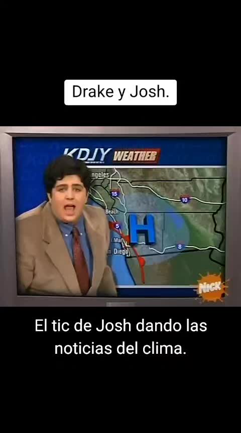 Drake y Josh. El tic nervioso de Josh | ᔕᗩᘻᕞᕮᘂ ᕋᑭ᙮ (@sgp9321)