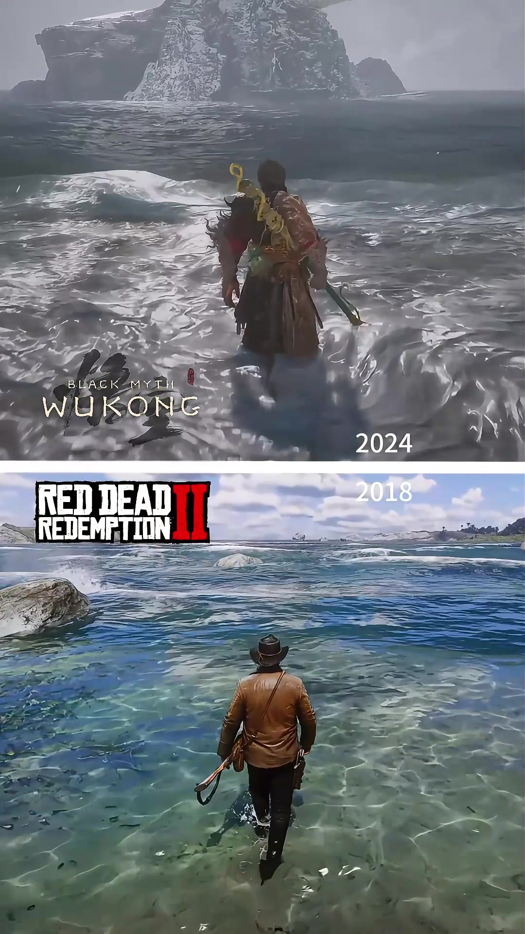 RDR2 vs Black Myth: Wukong 🫵Why is it | 𝑨𝒓𝒕𝒉𝒖𝒓 𝑴𝒐𝒓𝒈𝒂𝒏🤠 (@arthurmorgan_)