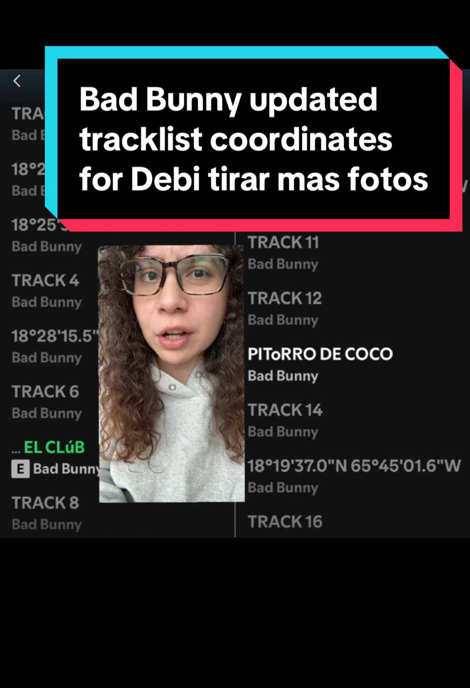 Bad Bunny updated tracklist coordinates | Jaxx🇵🇷 (@jaxxchismetalk)