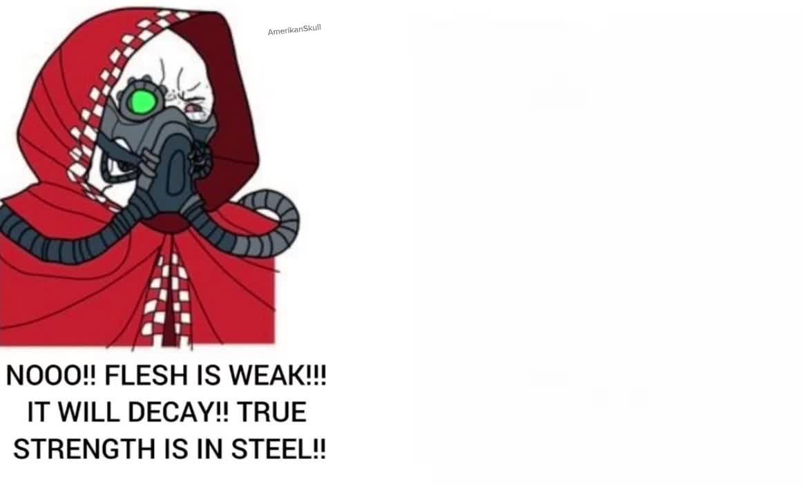 Virgin Tech Priest vs Chad Human | AmerikanSkull (@amerikanskull)