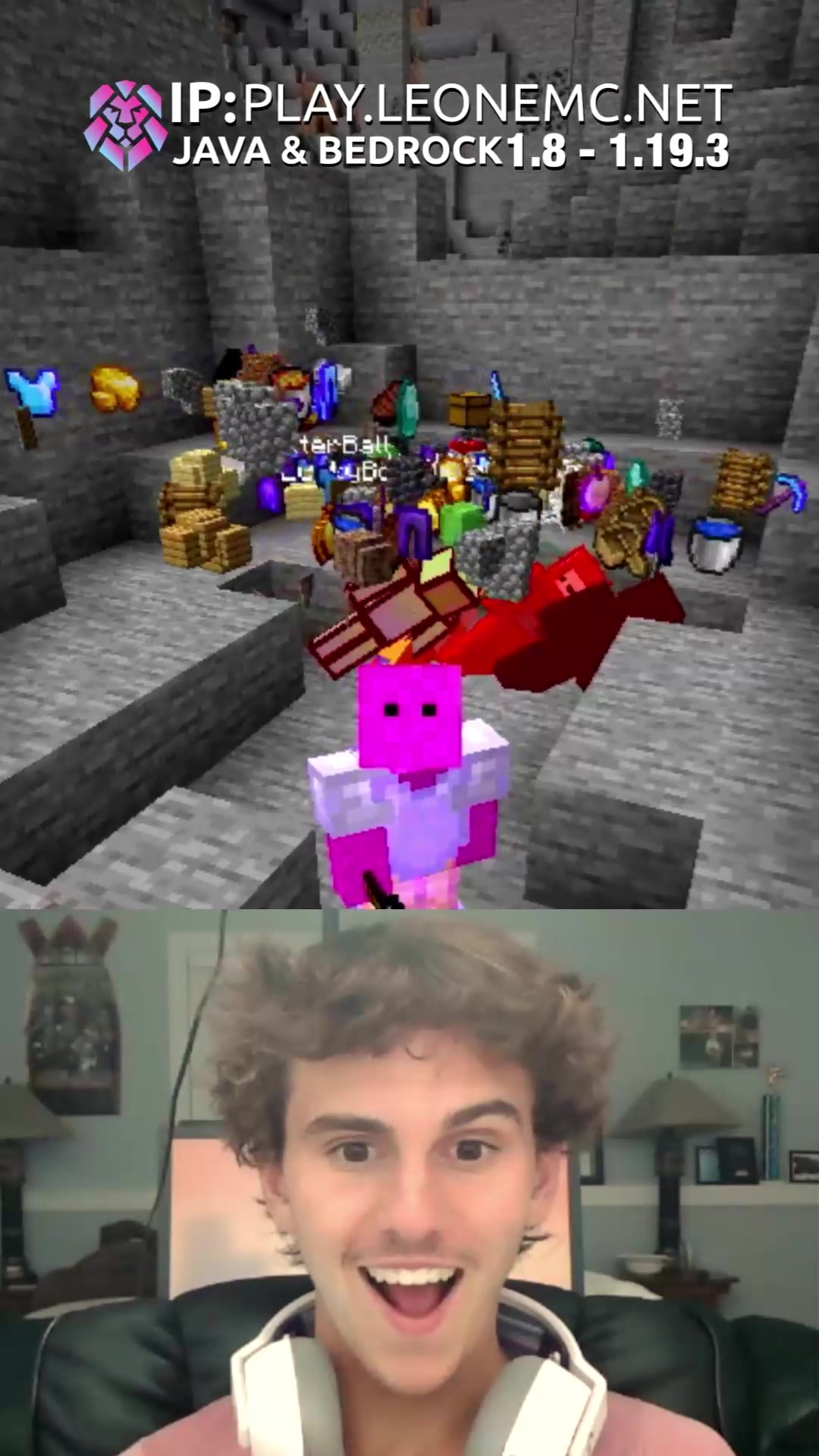 Minecraft server LeoneMC #Minecraft | Daquavis (@daquavis_mc)