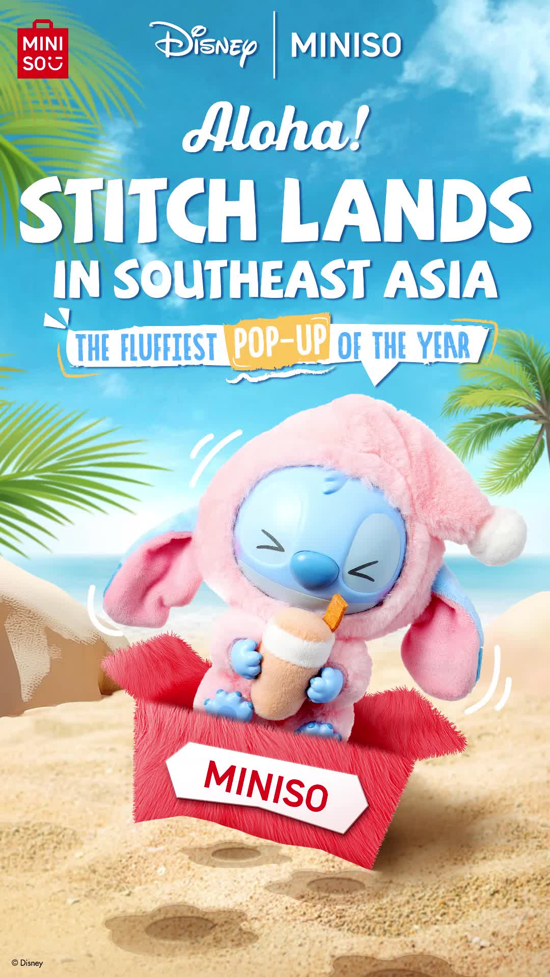 💙 Stitch has officially landed in | Miniso Official (@minisoofficial_)