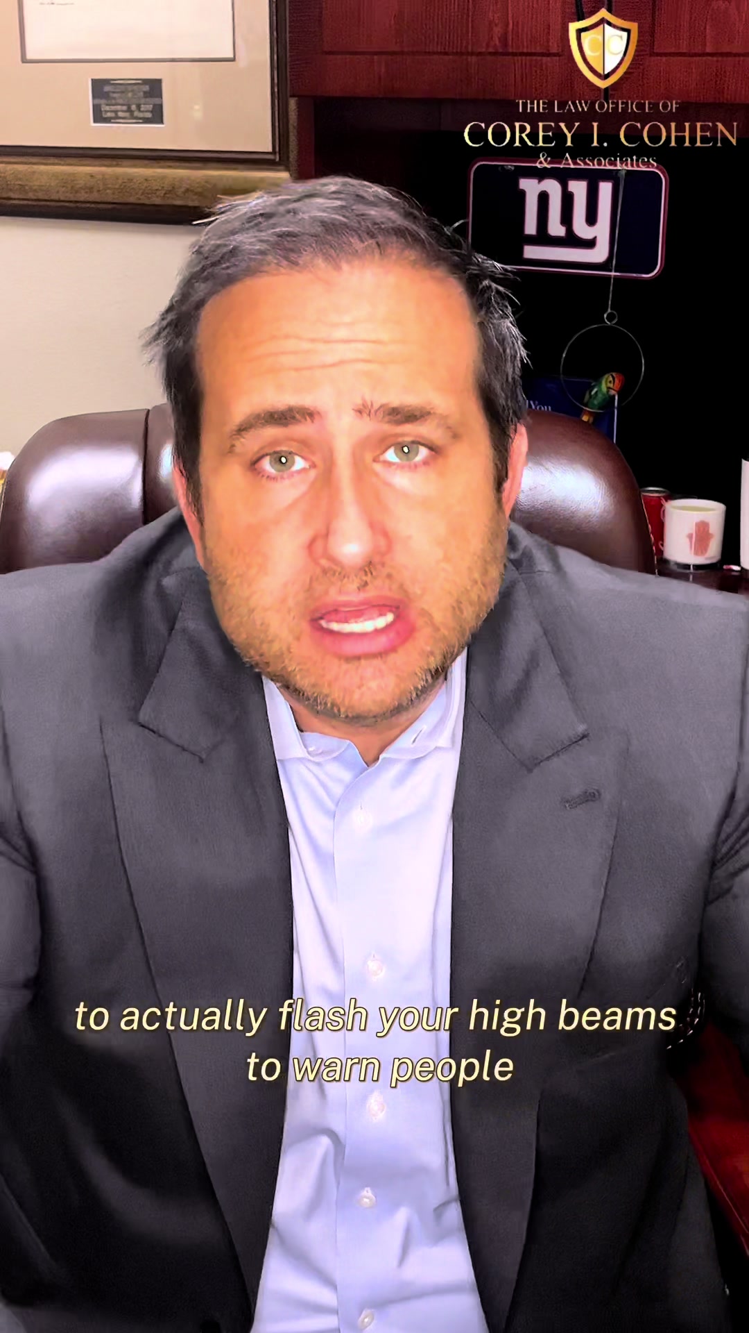 Can you LEGALLY flash your high beams | Attorney Corey Cohen (@coreycohen0)