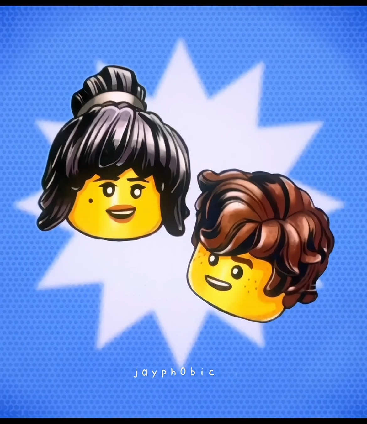 ninjago au where jay & nya are | 제이 • jayph0bic (@jayph0bic)