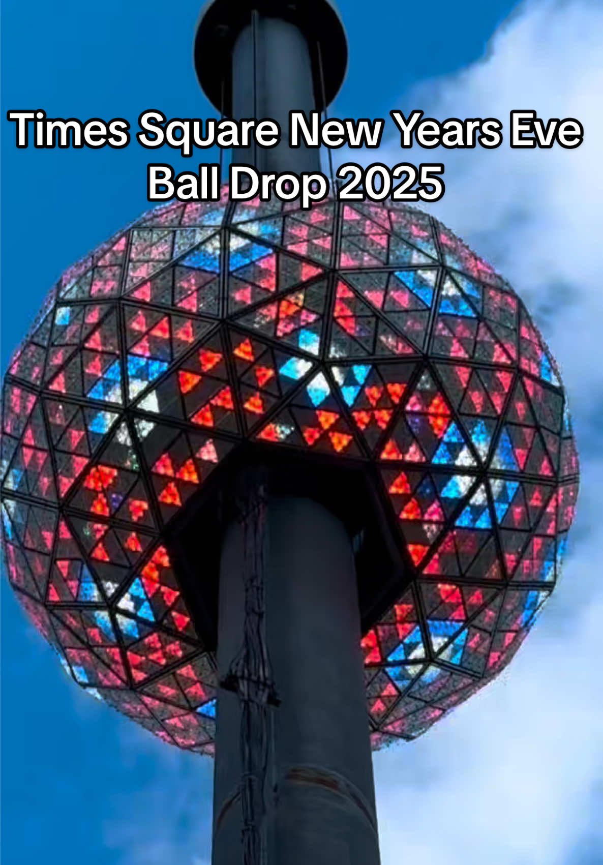 Times Square New Years Eve 2025 Ball | Afraz Explores (@afrazexplores)