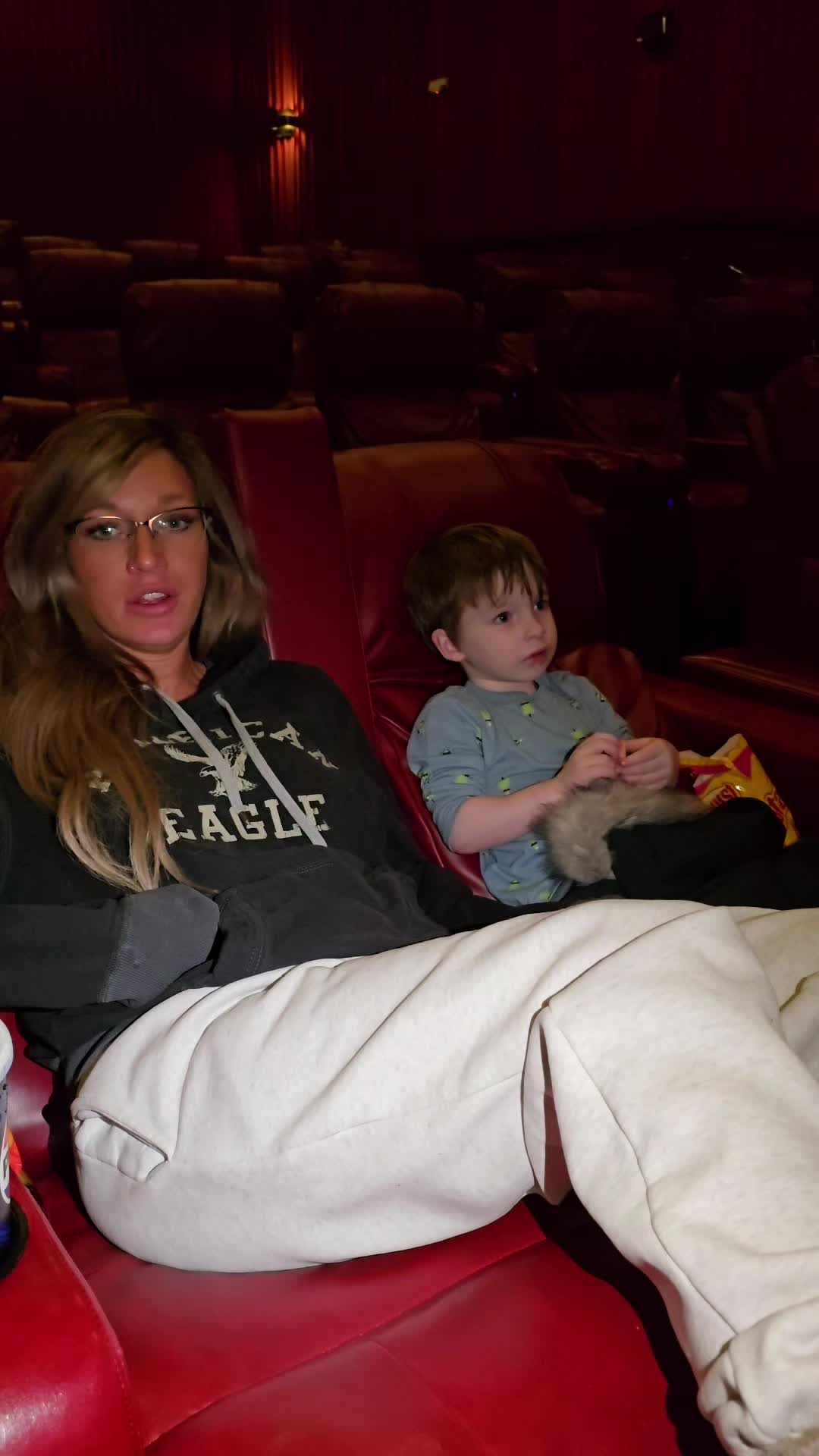 His first time at the movies. He was | Kat pesch (@katpesch2)