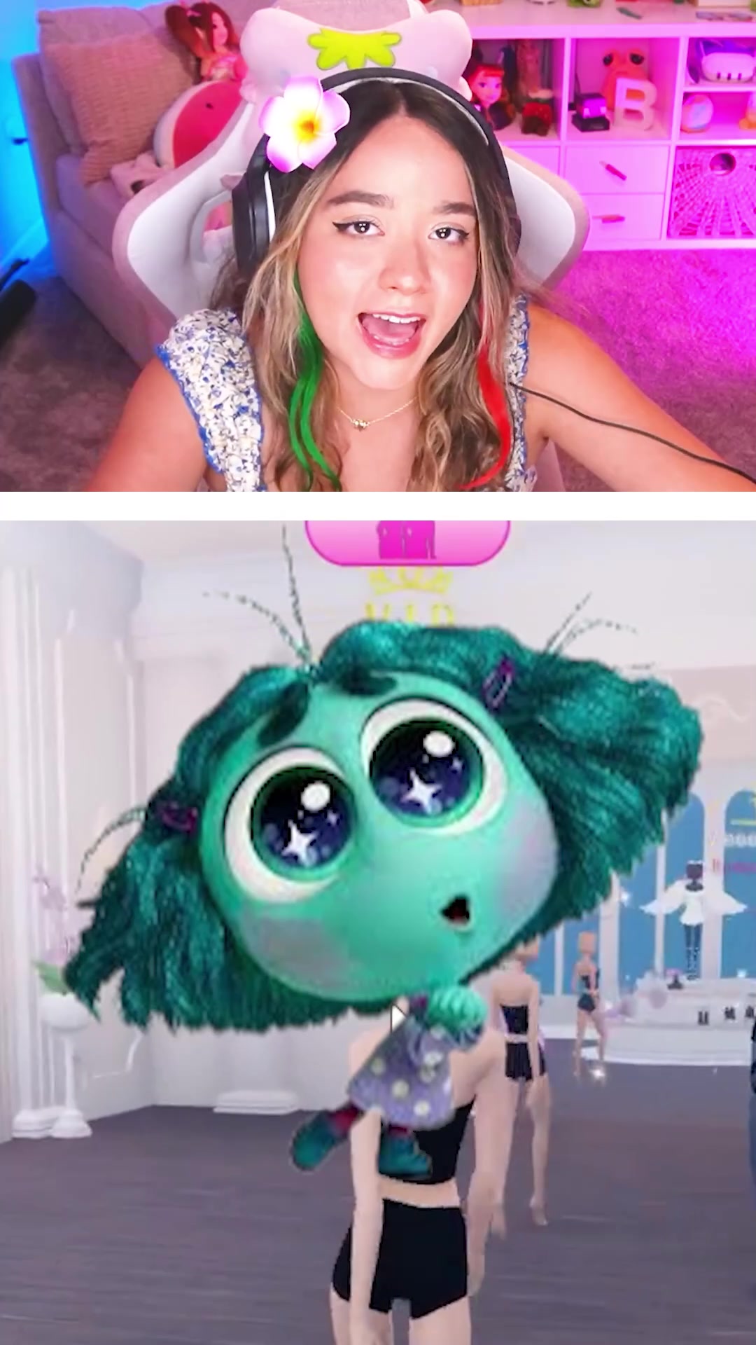 INSIDE OUT 2 in Dress to Impress🌈🩷 | IBella 🍉 Aka Watermelon Girl ...