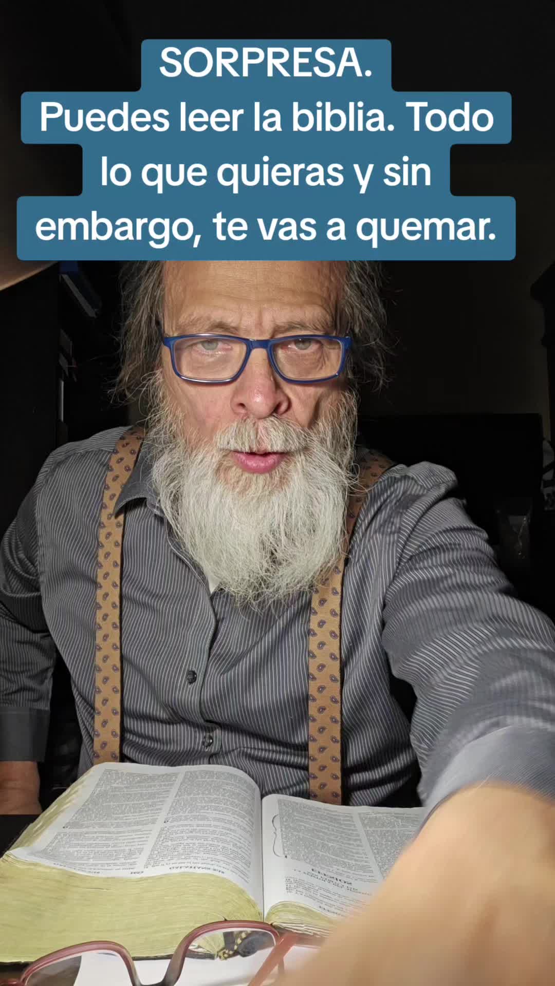 Sorpresa, puedes leer la biblia todo lo | Jose O Alvarez (@yaguarina)