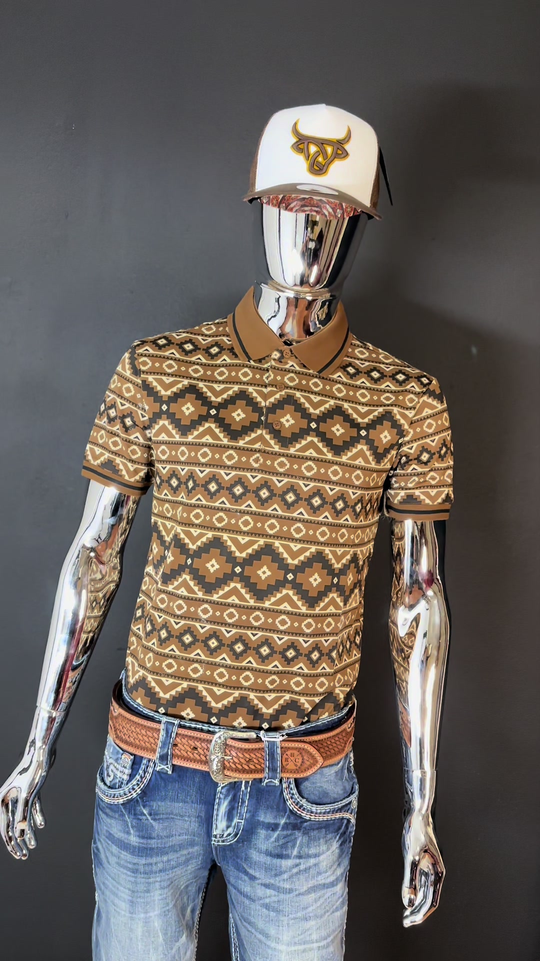 These Aztec Polos Are Perfect For Any | RHC Western Wear (@rhcwesternwear)