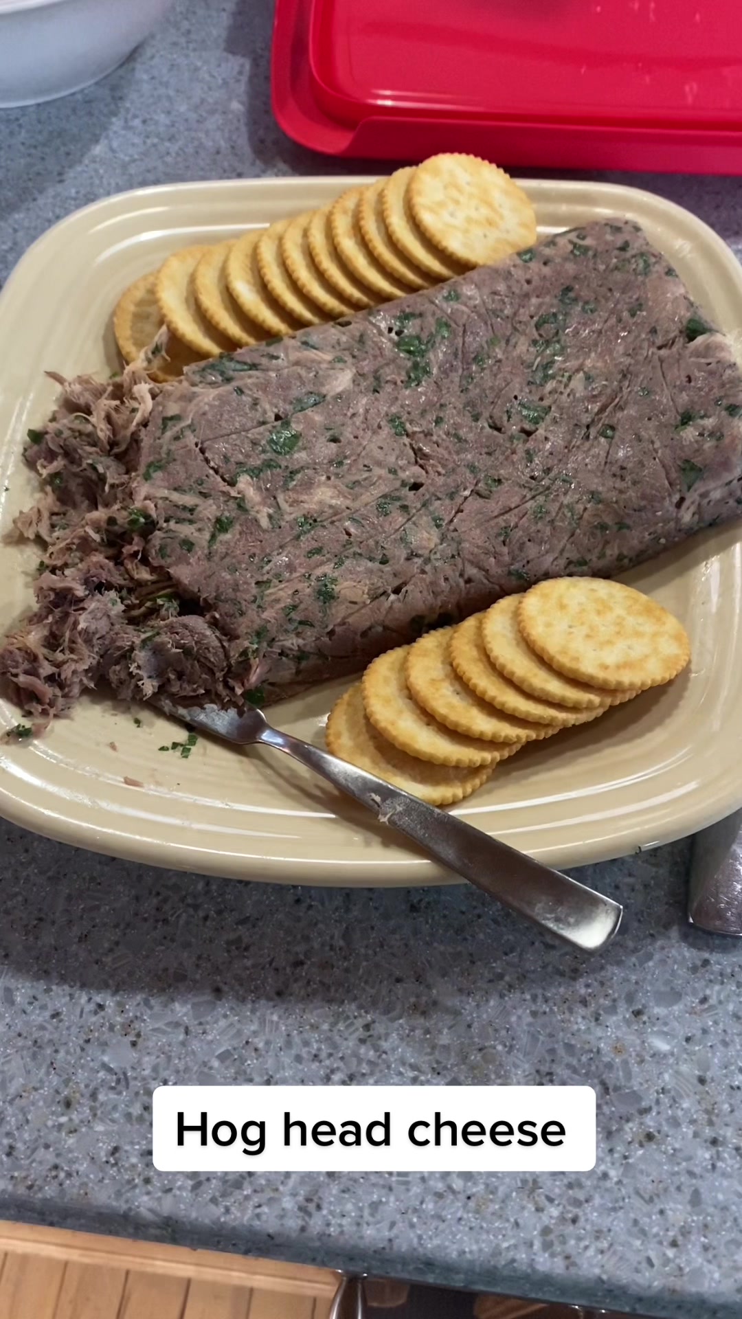 Hog head cheese. The meat in the jowls | Happily.home.grown (@happily ...