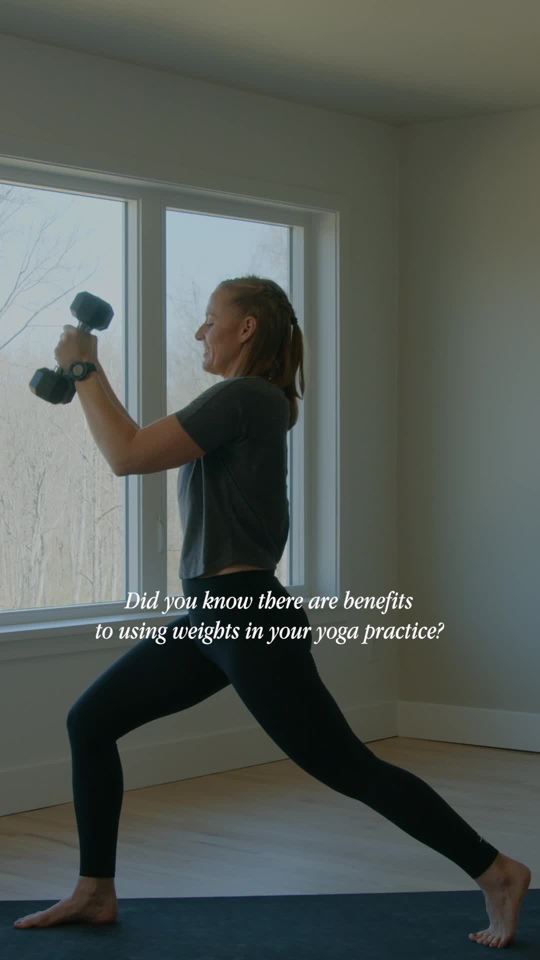 Using weights in your yoga practice can | Holy Yoga Collective ...