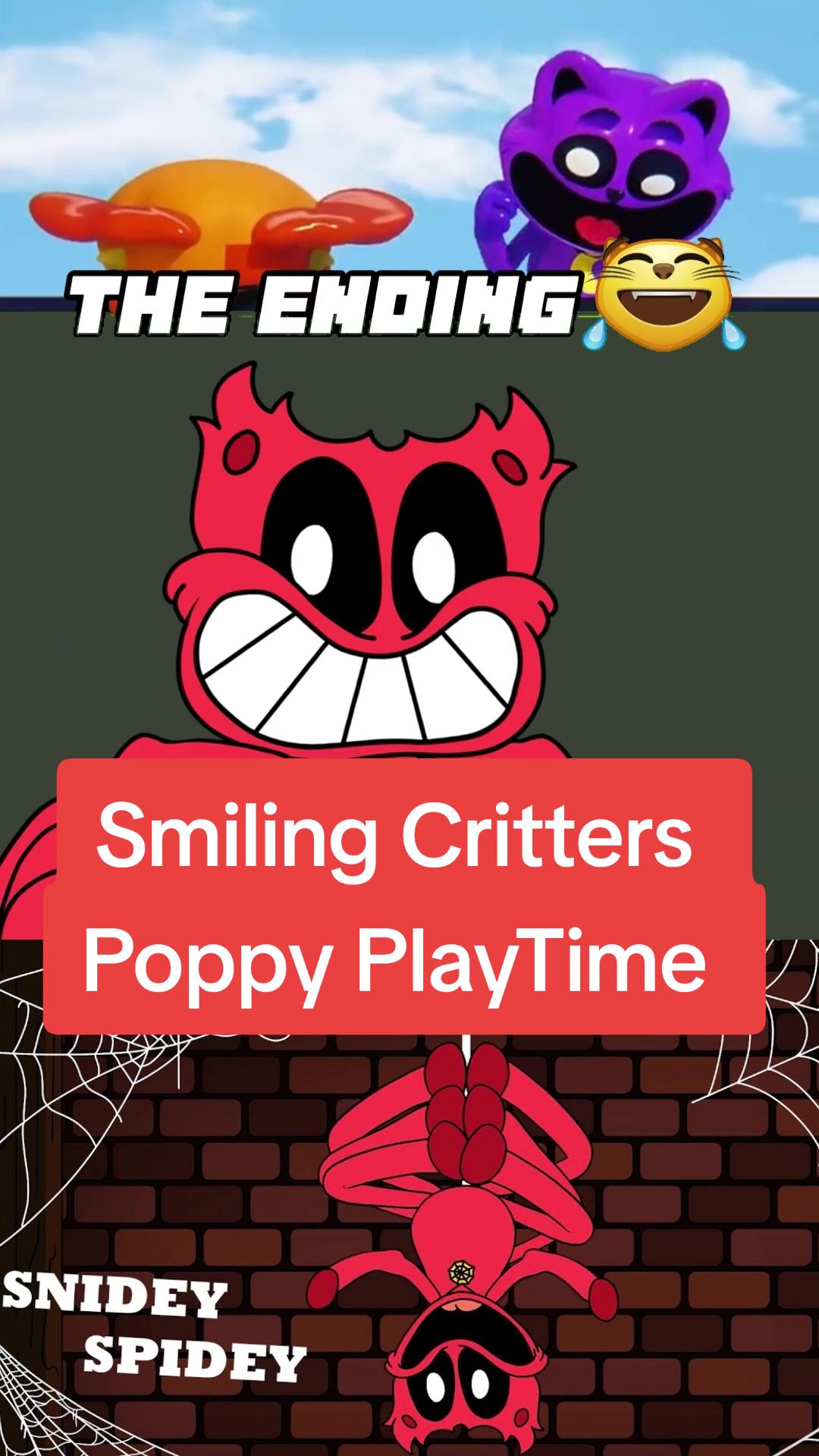 Snidey Spider (CatNap) Smiling Critters | Game Time🧌 ...