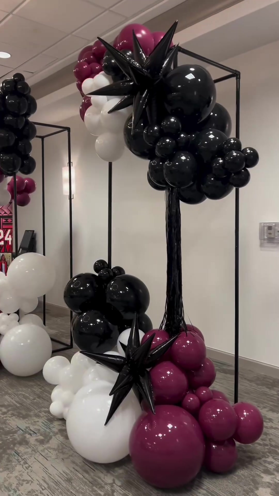 Free standing column installations | Valerie B (@valeriebatol)