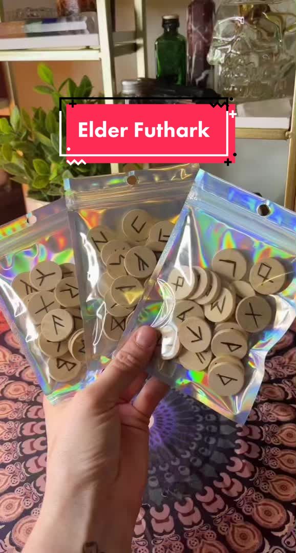 The Elder Futhark Alphabet and their | The Crafty Kat (@thecraftykattn)